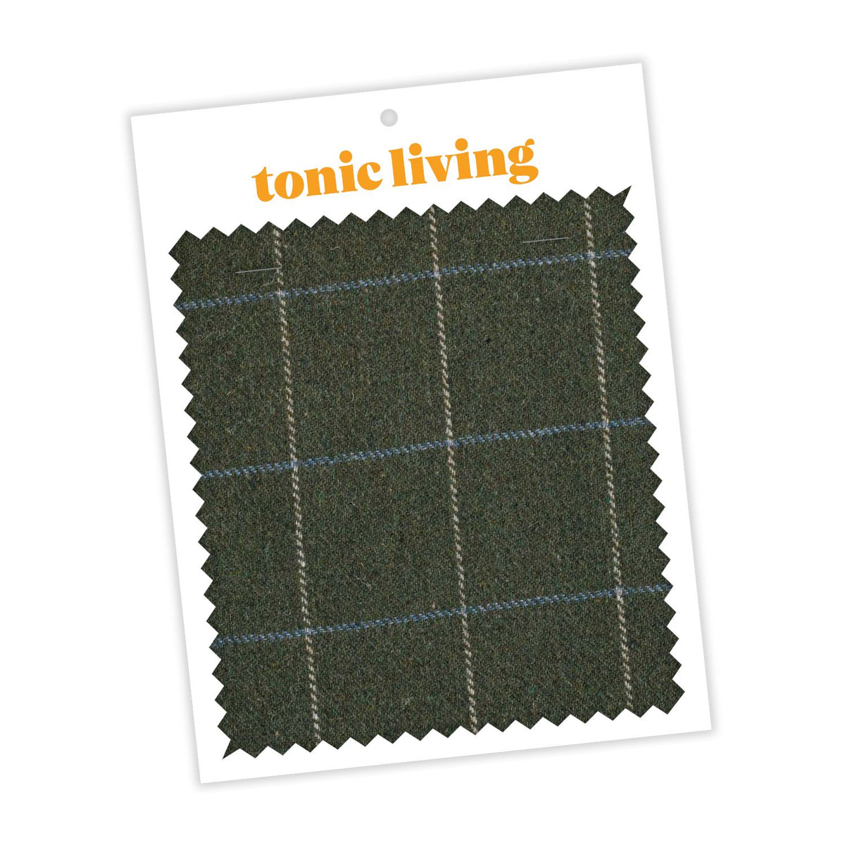 Addison Plaid, Moss - Buy a Swatch – Tonic Living