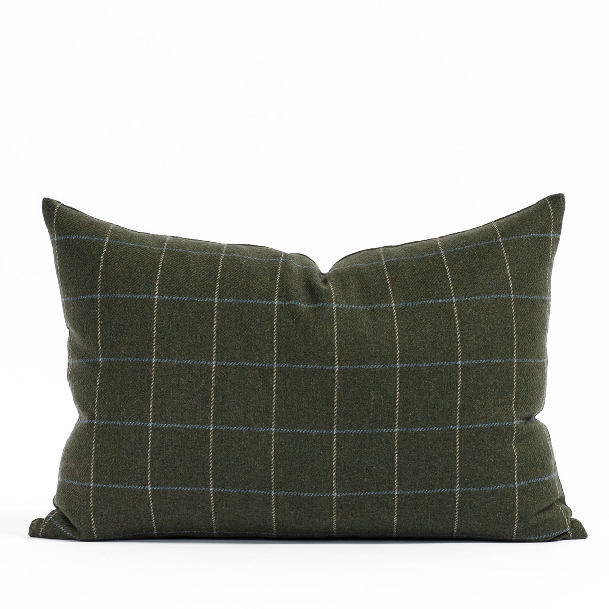 Addison Plaid 14x20 Lumbar Pillow, Moss – Tonic Living