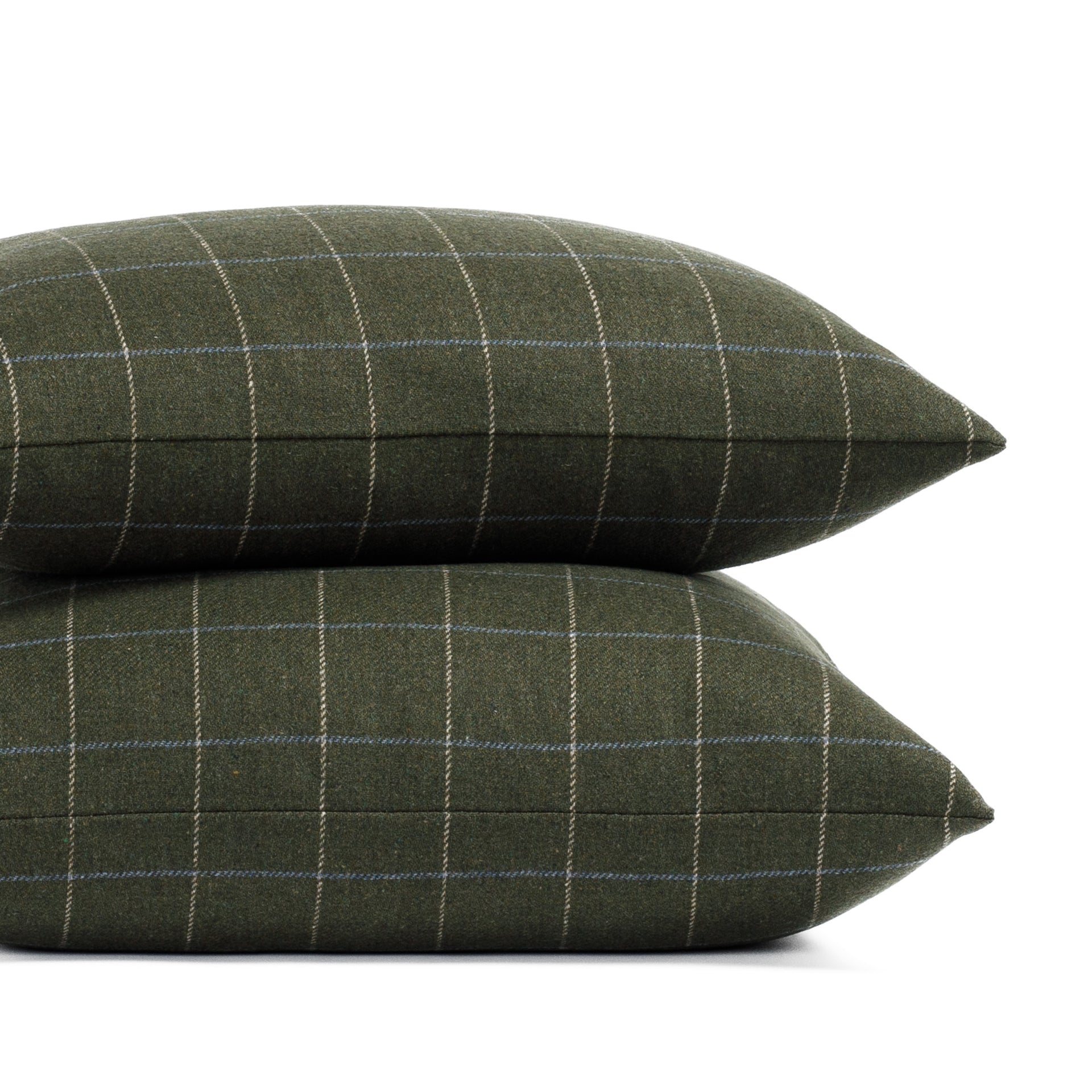Addison Plaid 20x20 Pillow, Moss – Tonic Living