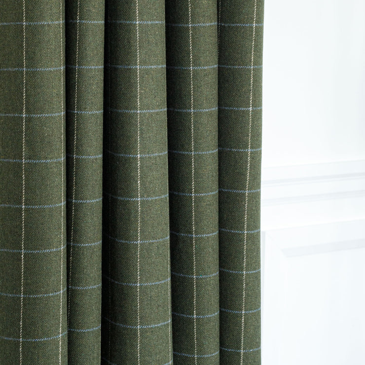 Addison Plaid Fabric, Moss – Tonic Living