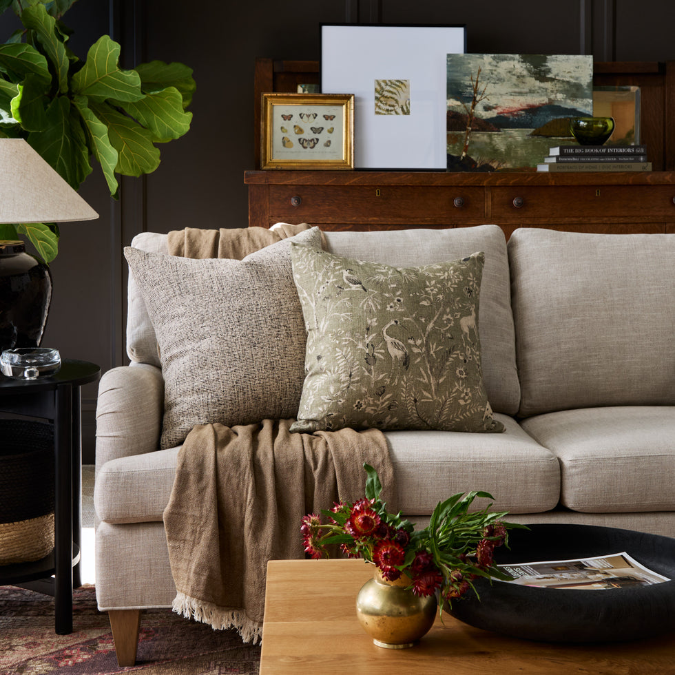 Cyprus Fabric, Moss – Tonic Living