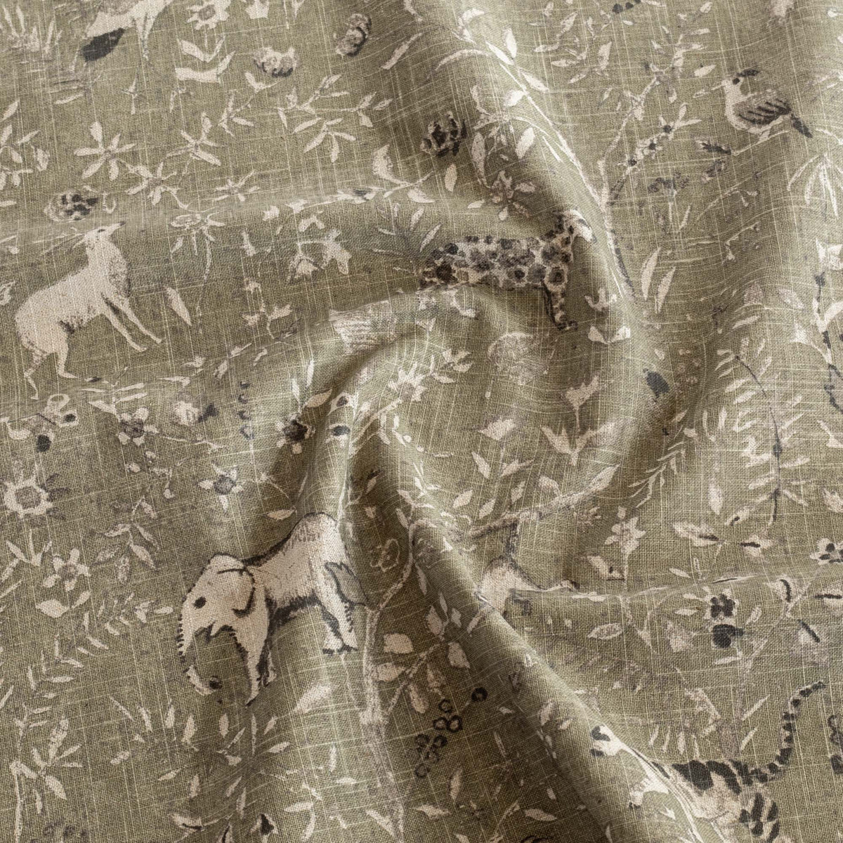 Cyprus Fabric, Moss – Tonic Living