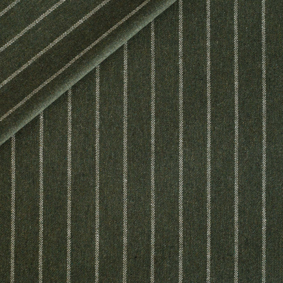 Hunter Stripe Fabric, Moss – Tonic Living