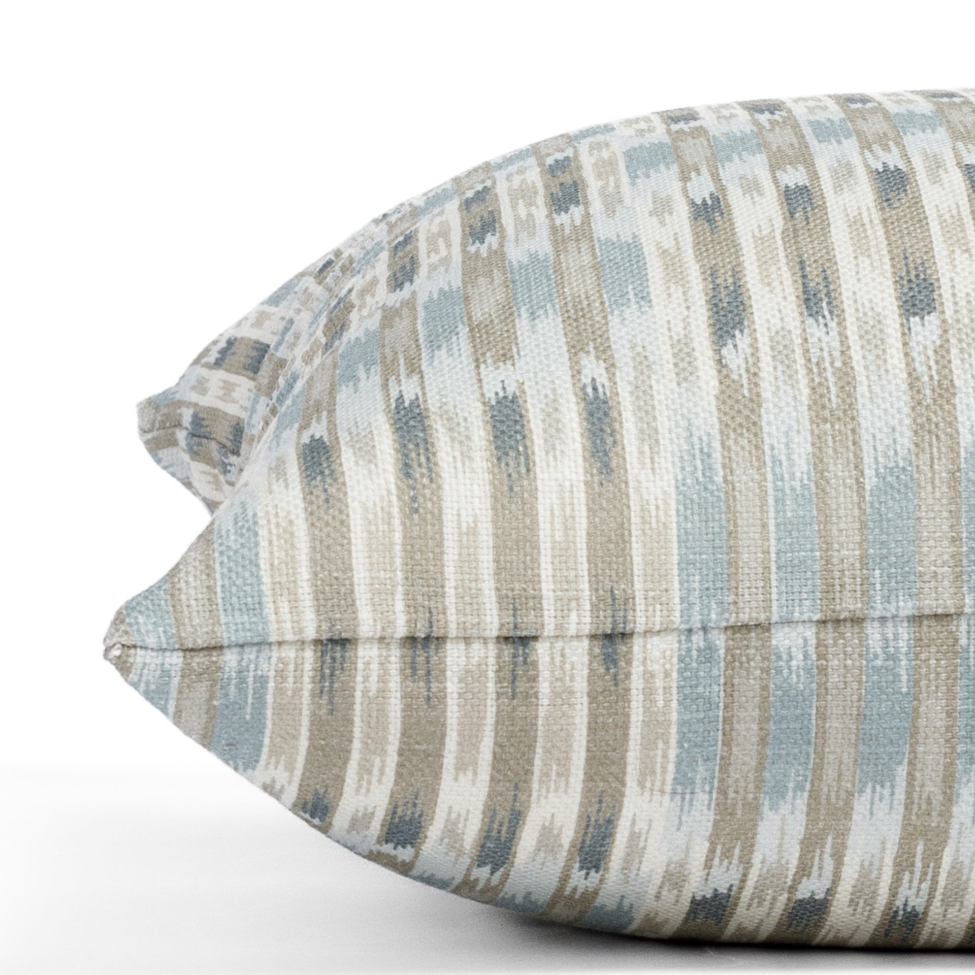Theo Stripe 22x22 Pillow, Lake – Tonic Living